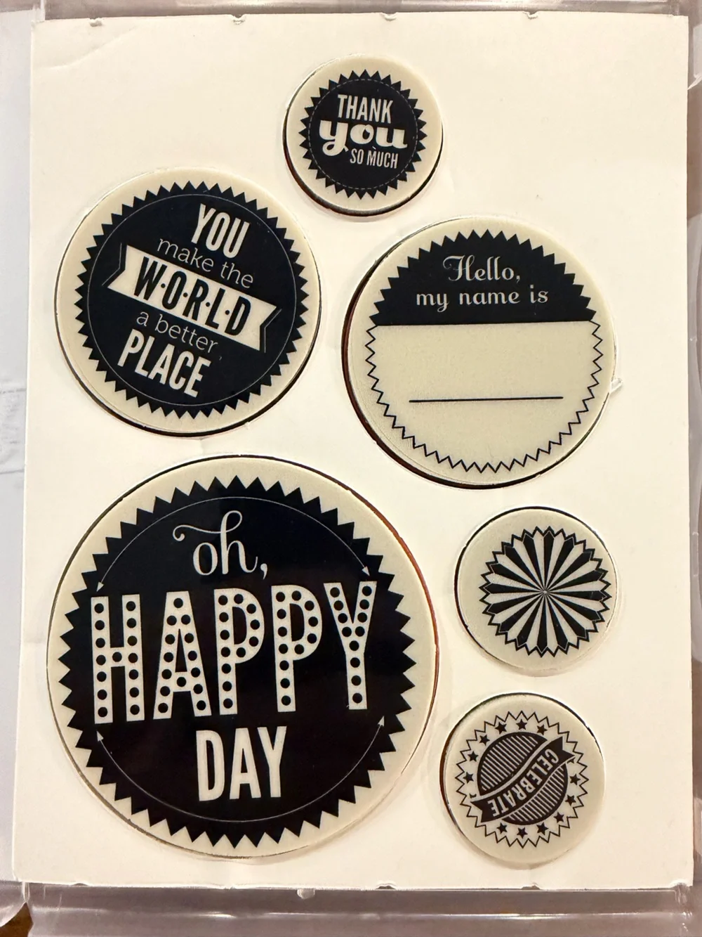 Stampin' Up! | Design | Stampin Up Starburst Sayings Stamp Set | Poshmark